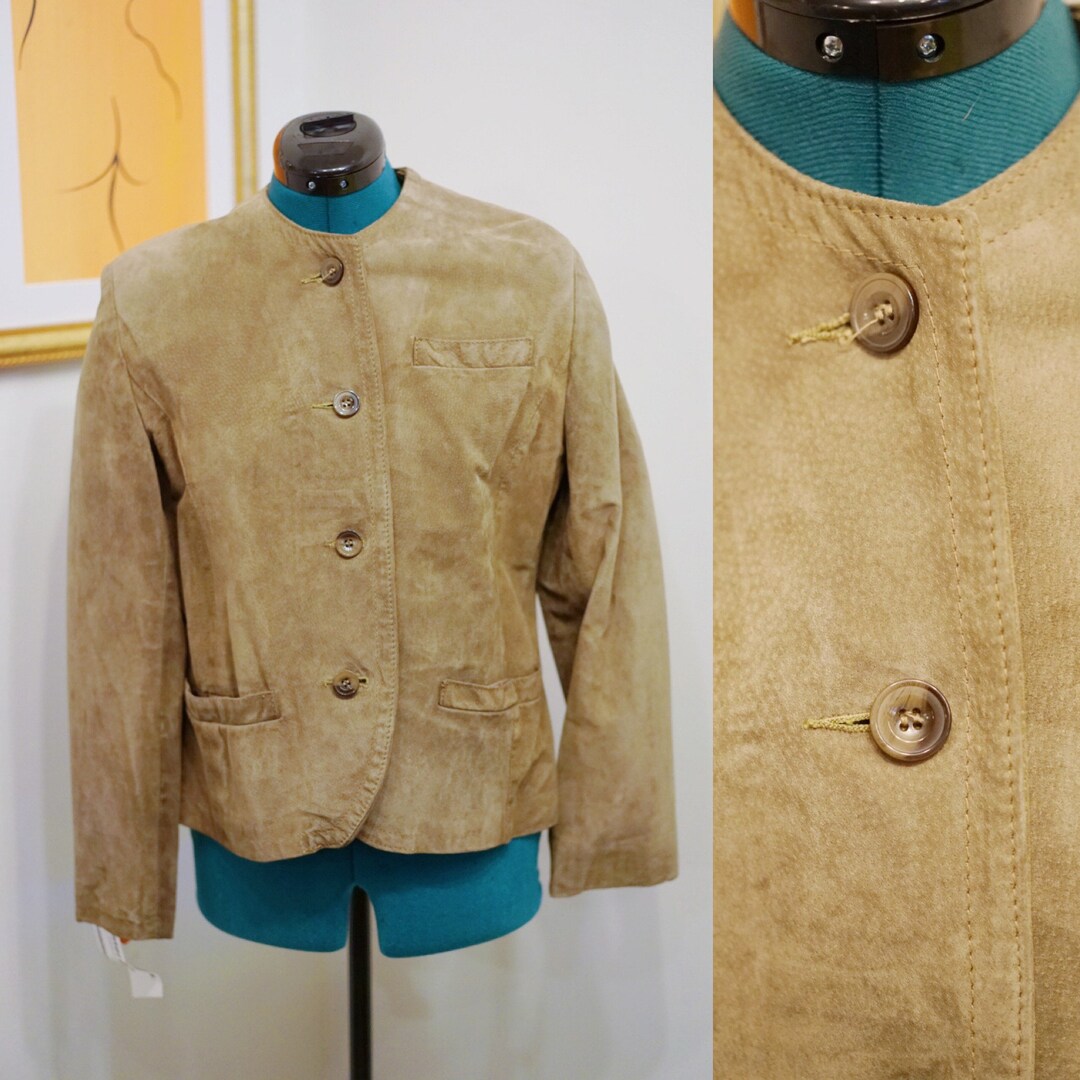 Vintage Avanti 1960s Brown Leather Suede Retro Jacket - Etsy