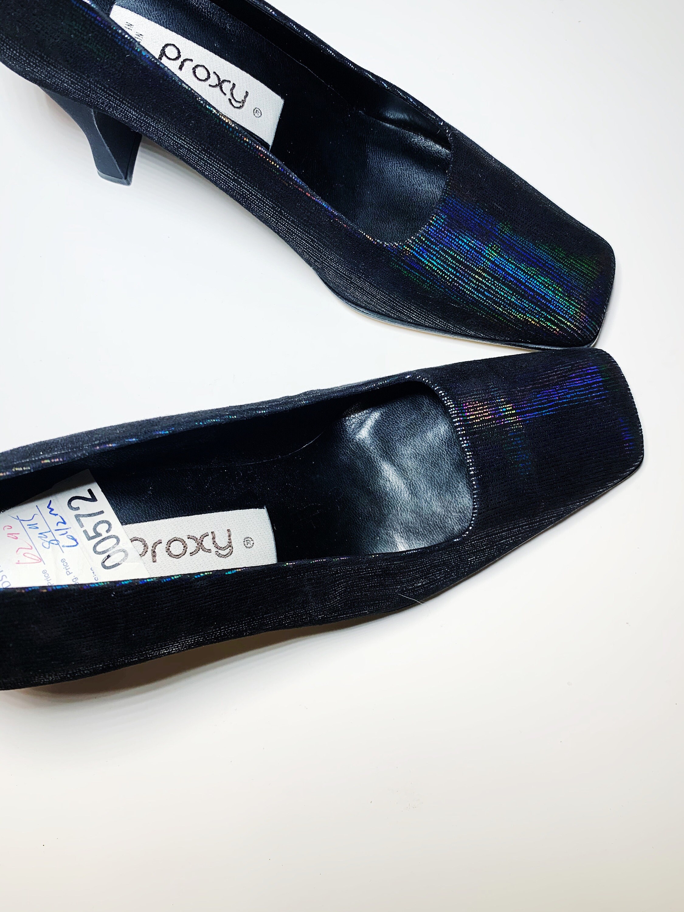 Vintage Proxy Iridescent Rainbow Pumps Never Worn Proxy Shoes - Etsy
