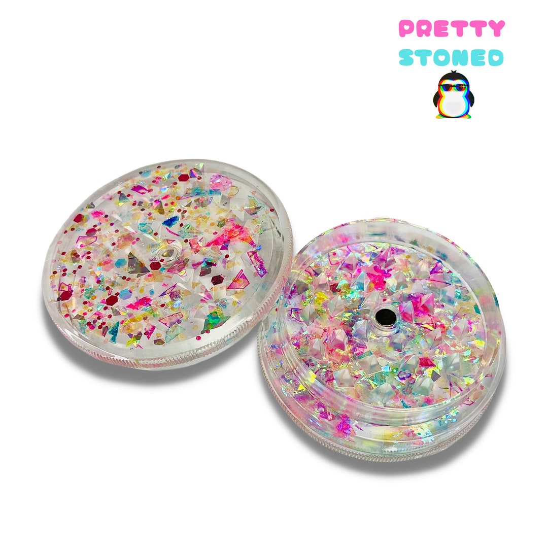 Grinder Rainbow Holographic - Cute Grinder - Sparkly Grinder - Pretty ...