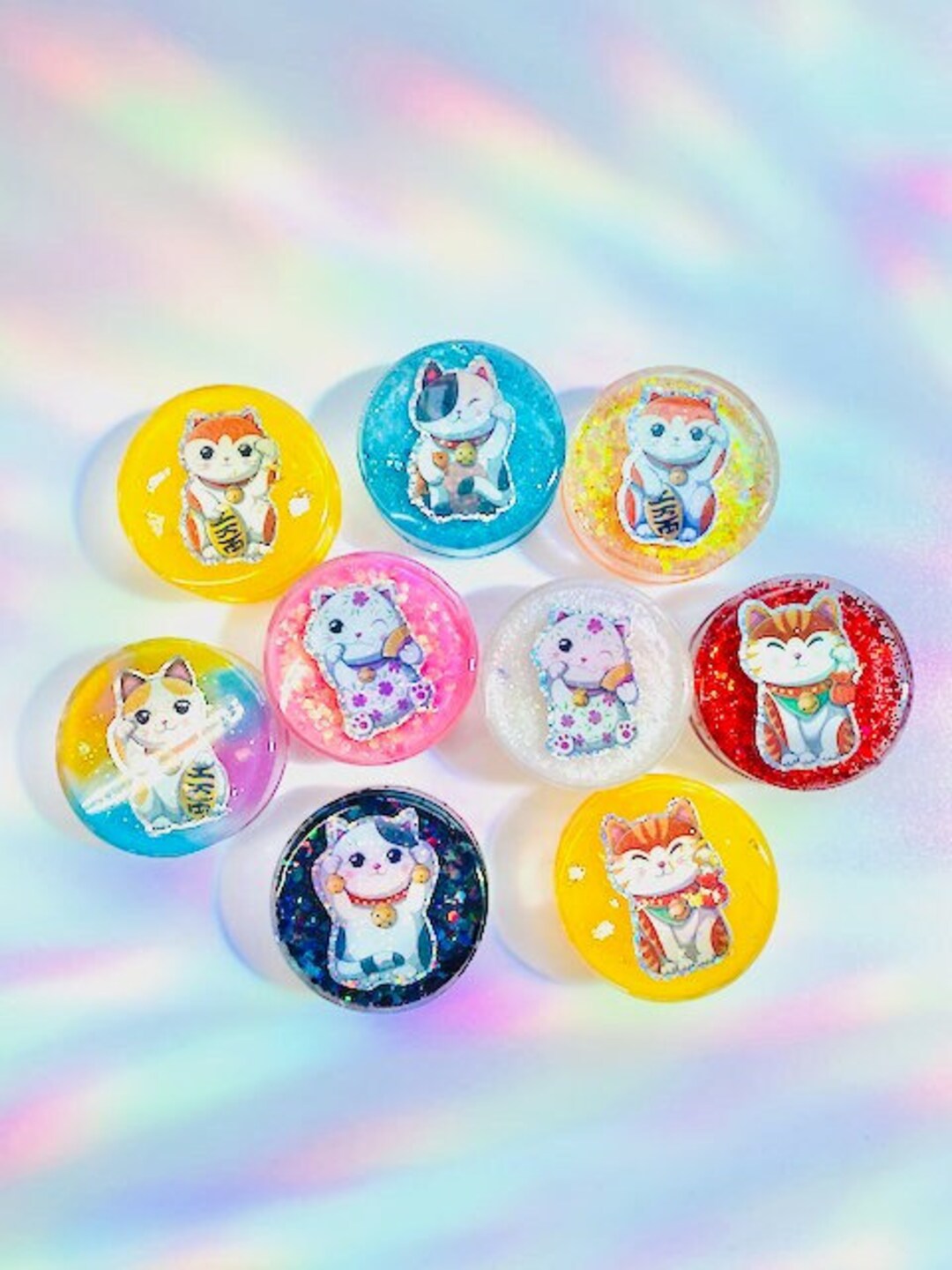 CUTE GRINDER - Personalised Grinder - Lucky Cat - Kawaii Grinder ...