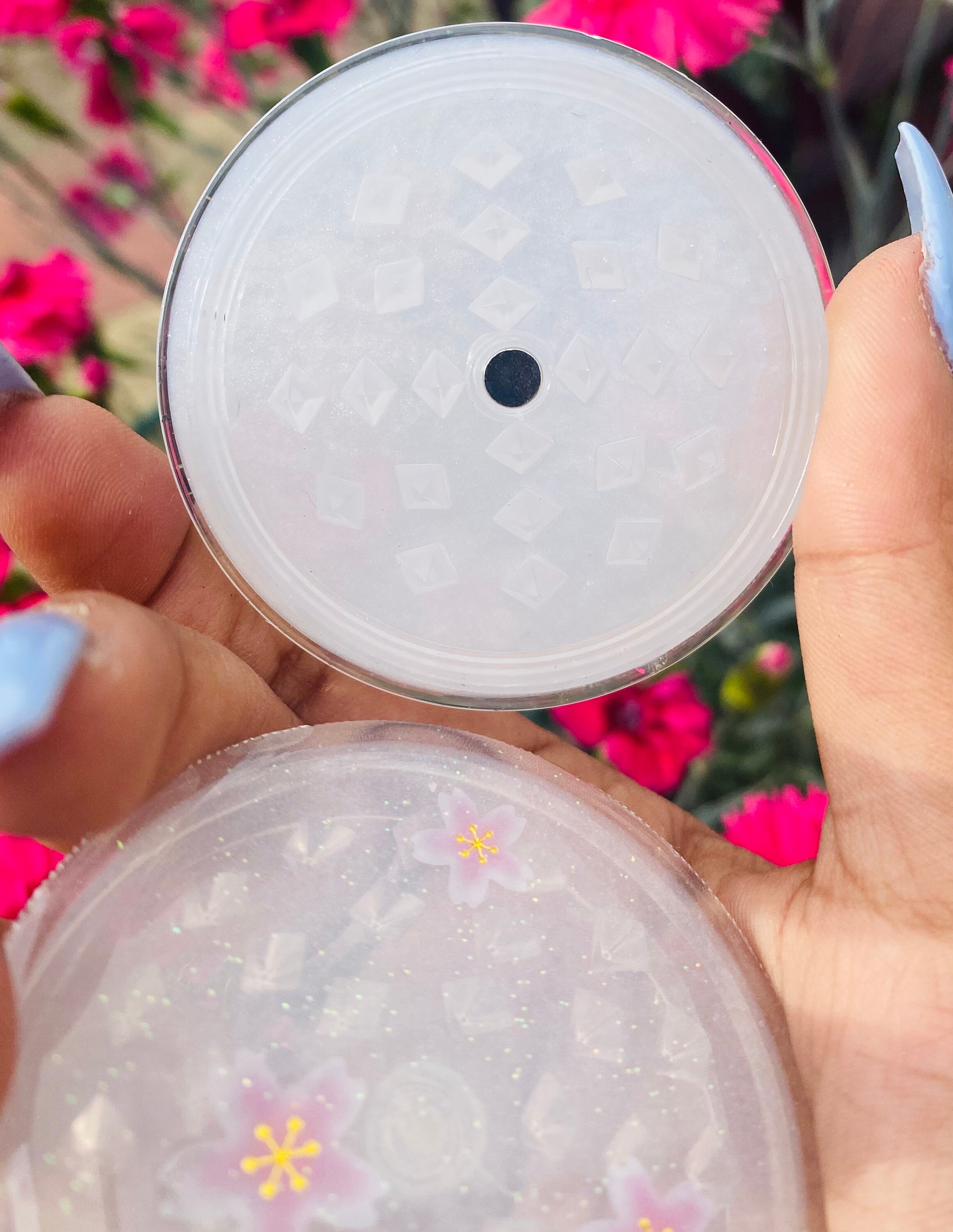 GRINDER White Sakura Stoner Grinder kawaii Grinder Cute - Etsy