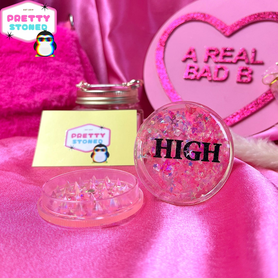 Pink Glitter Grinder - Etsy