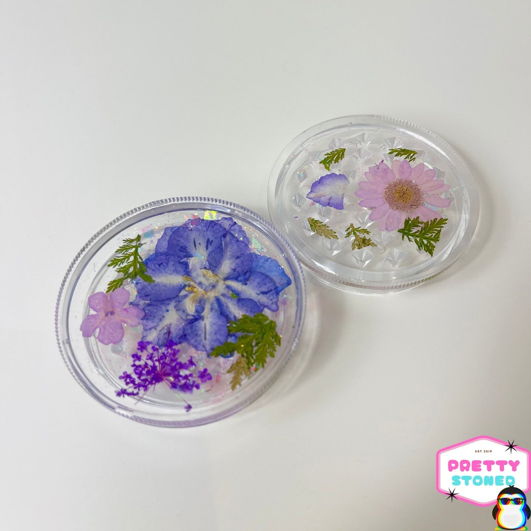 Purple Flower Grinder - Etsy