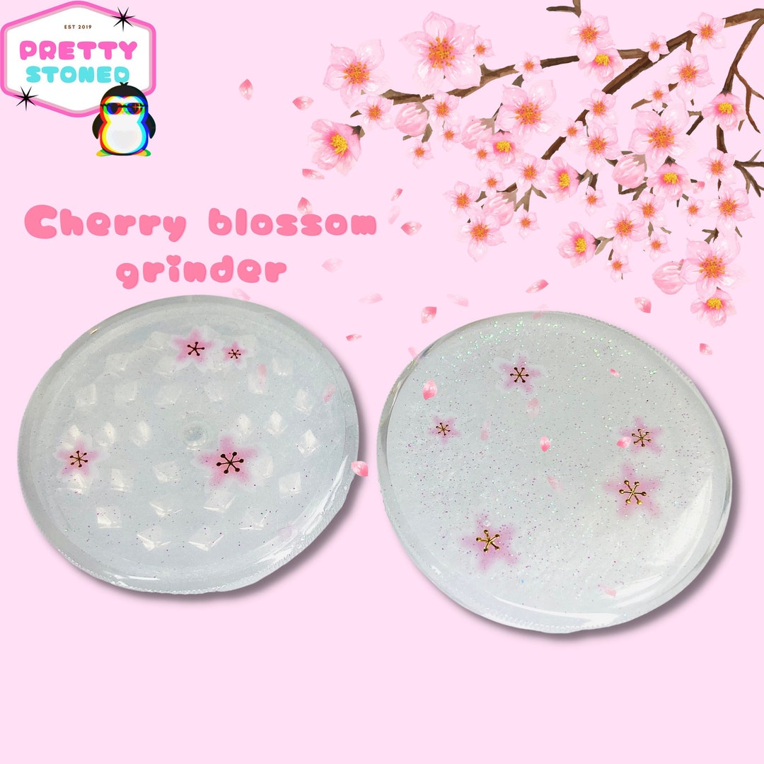 Cherry Blossom Grinder Cute Grinder Shimmering Ginder Gift Pretty ...