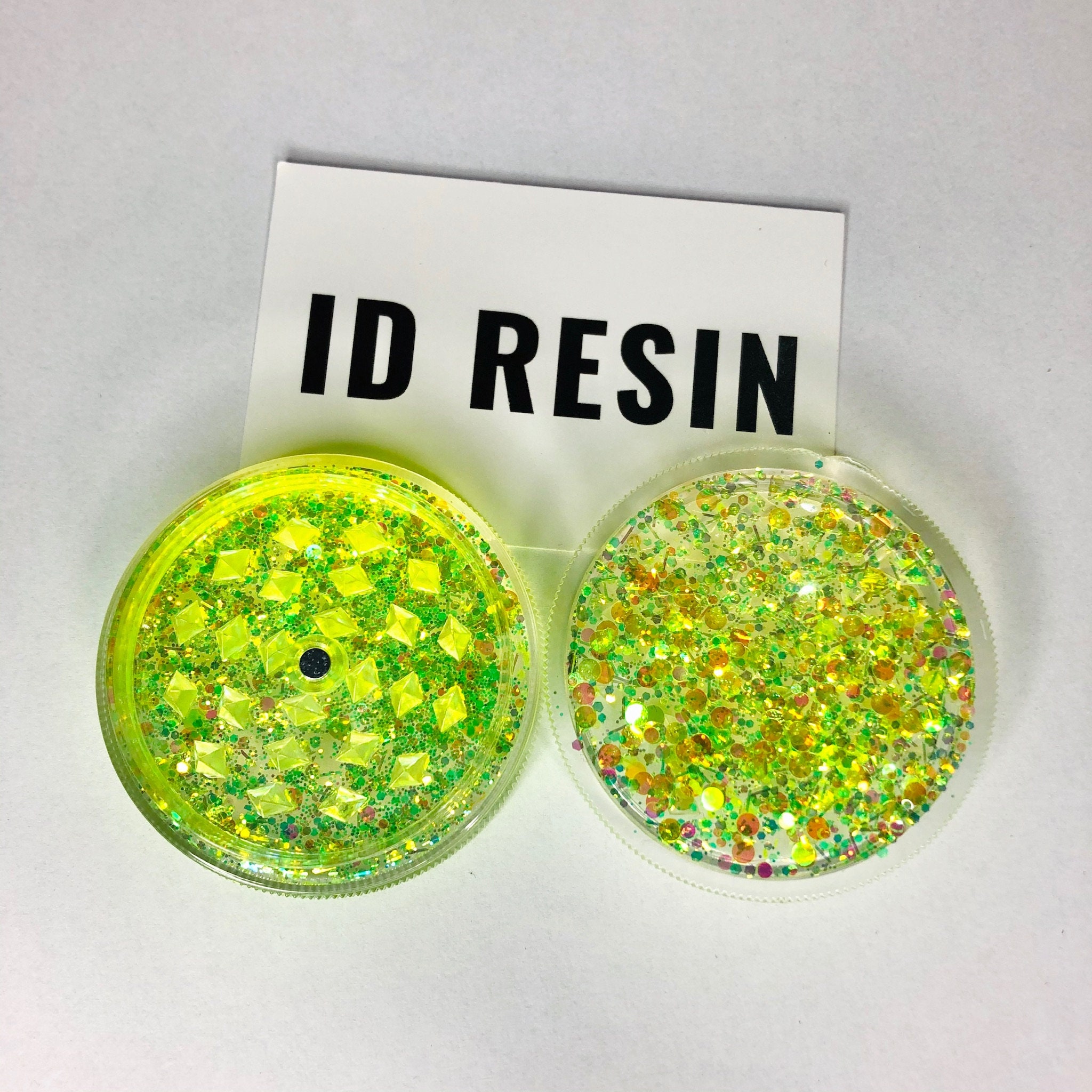 Yellow Grinder Neon Yellow Holographic Glitter - Etsy