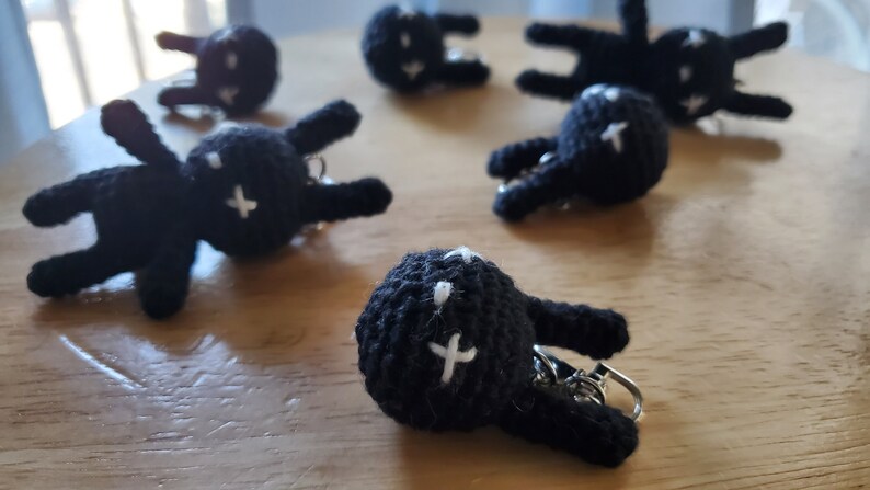 Bunny Keychain Crochet Bunny Handmade Amigurumi Stuffed | Etsy