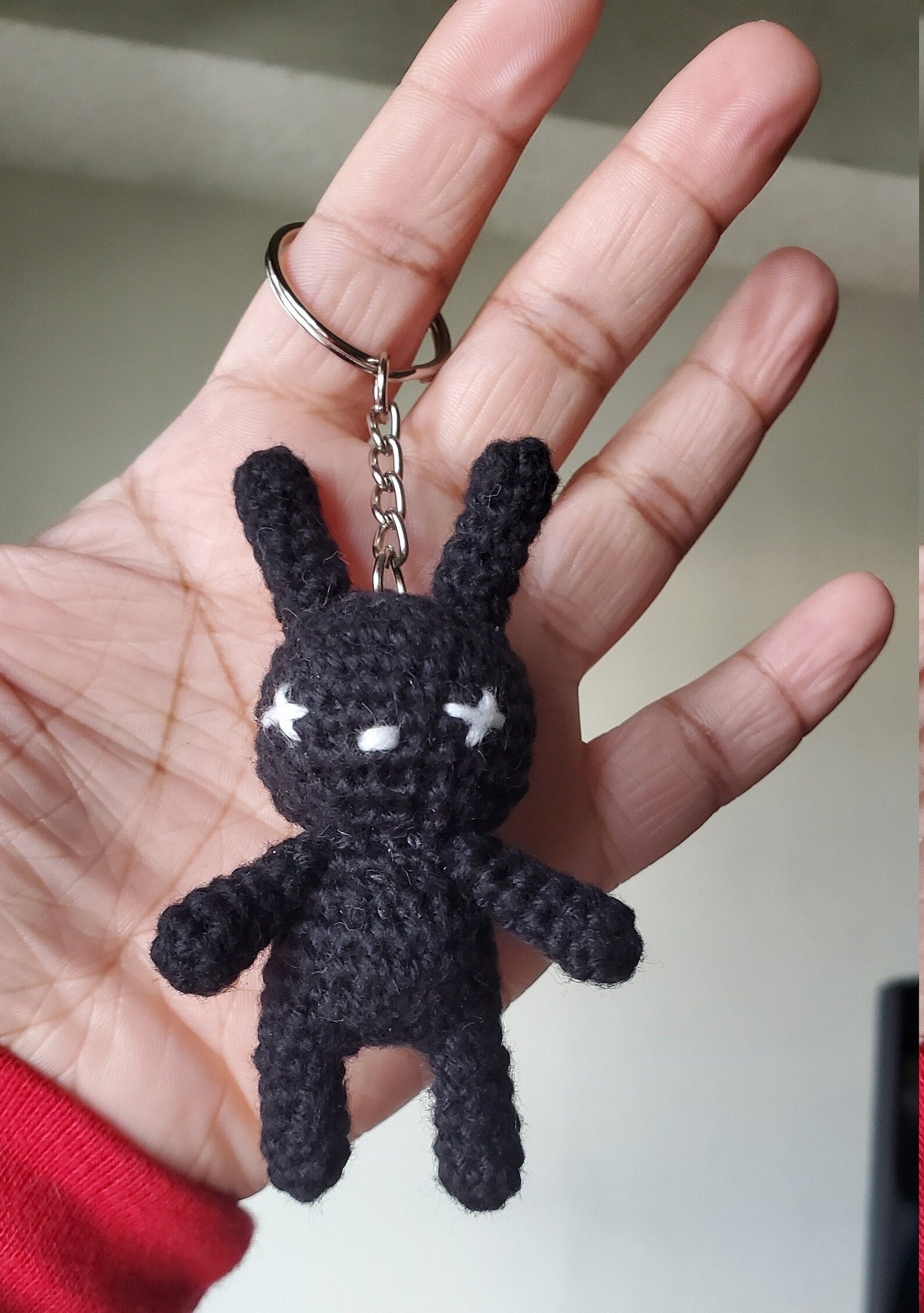 Bunny Keychain Crochet Bunny Handmade Amigurumi Stuffed | Etsy