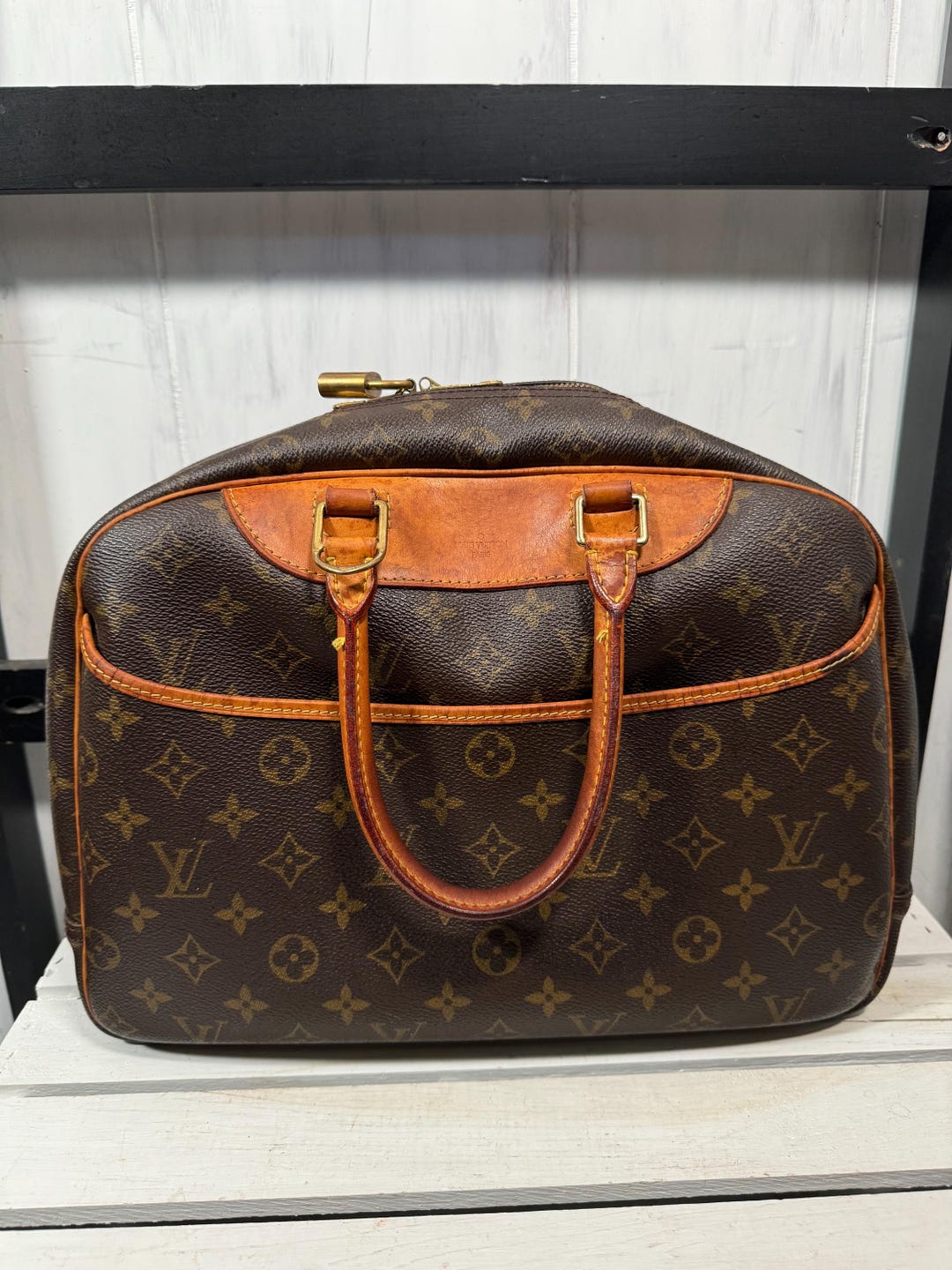 Vintage Entropy Authentic Louis Vuitton Monogram Deauville, Great ...