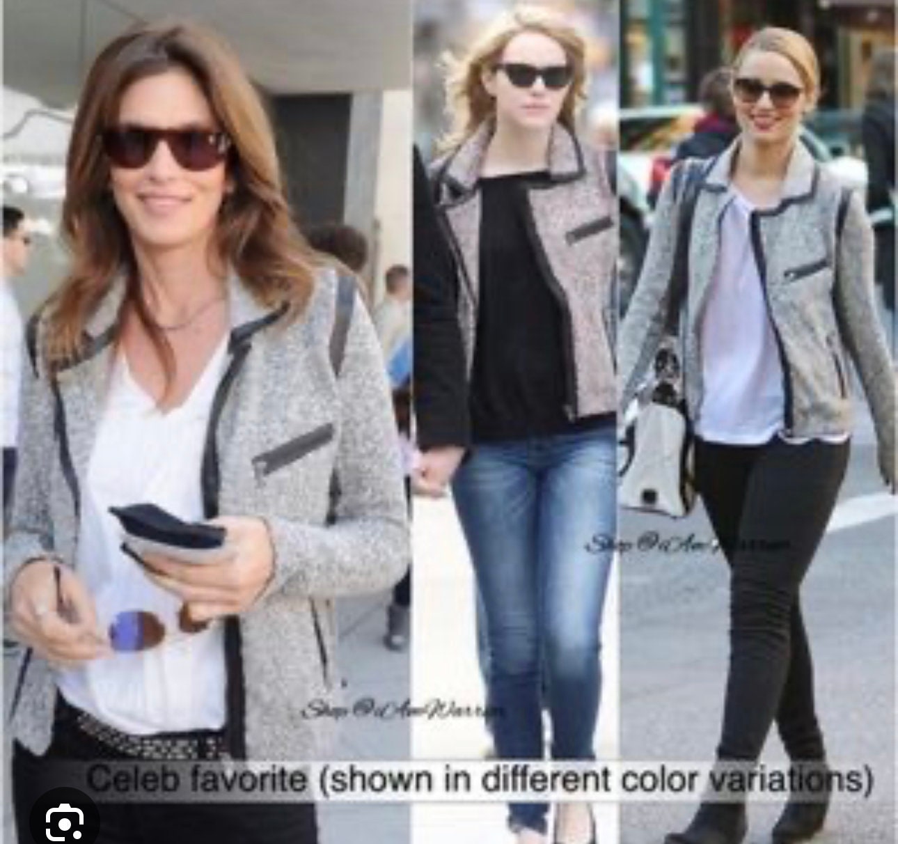 Rag & Bone BOUCLE Alpaca/wool/leather Trim Moto Jacket, Size Small ...