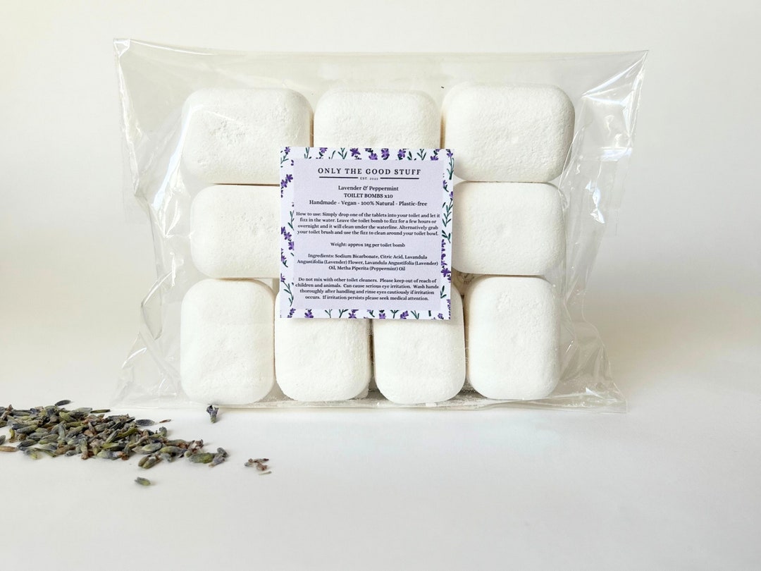 Toilet Bomb Cleaning Bundle Natural Clean Green Living Non - Etsy