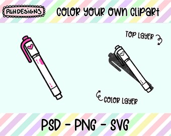 CPAP Machine Clipart, LAYERED, Doodle Clipart, Can Be Colored ...