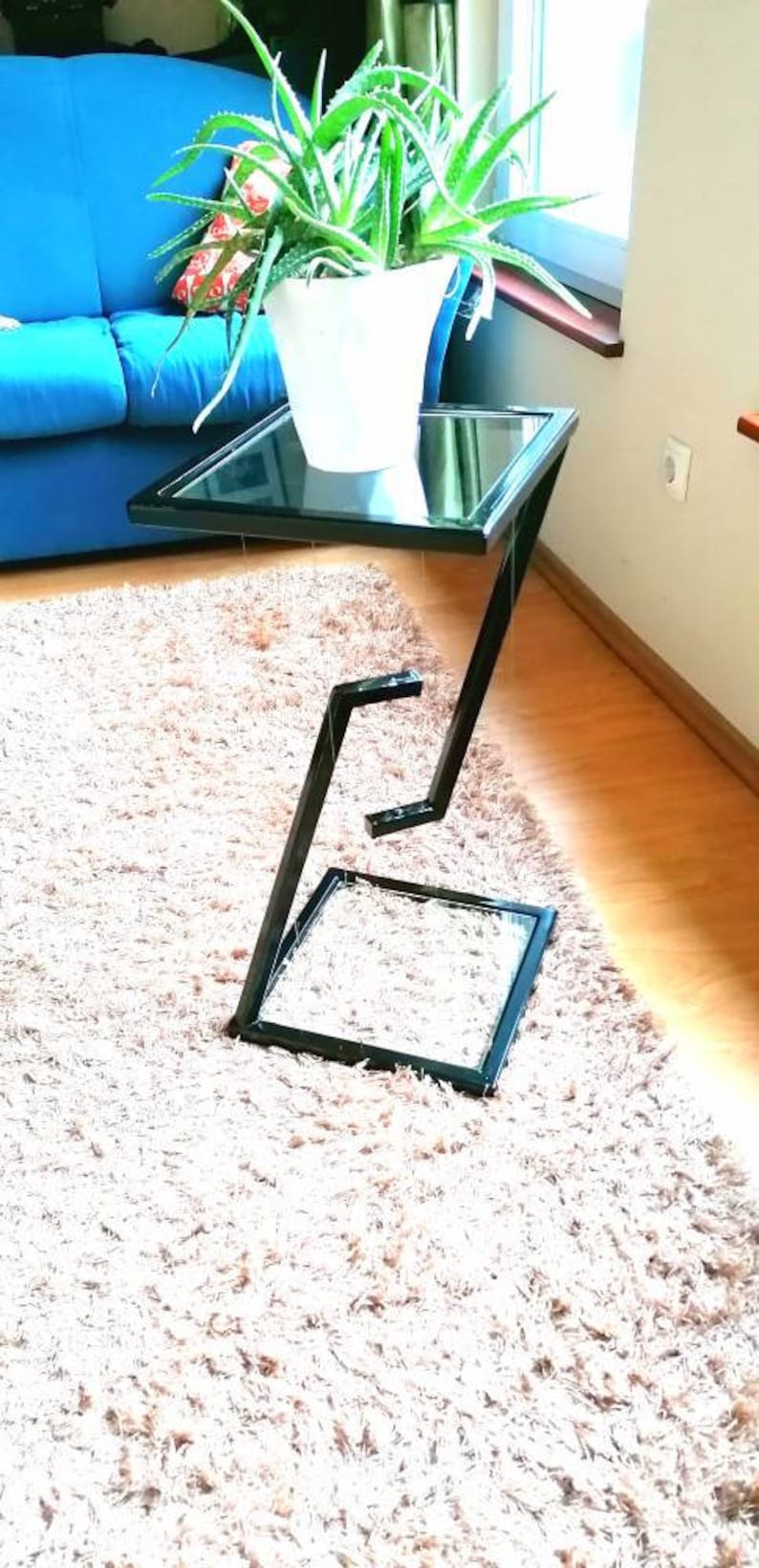 Coffee Table Black, Floating Table Steel Table Tensegrity Table, Café ...