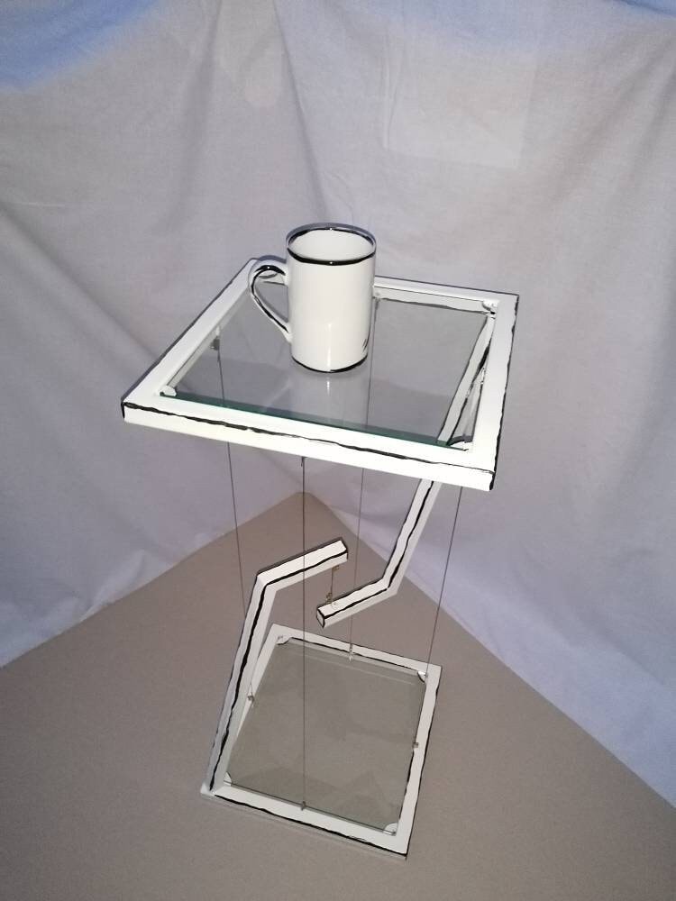 Coffee Table 2 D Desing, Floating Table Steel Tensegrity Table, Café ...