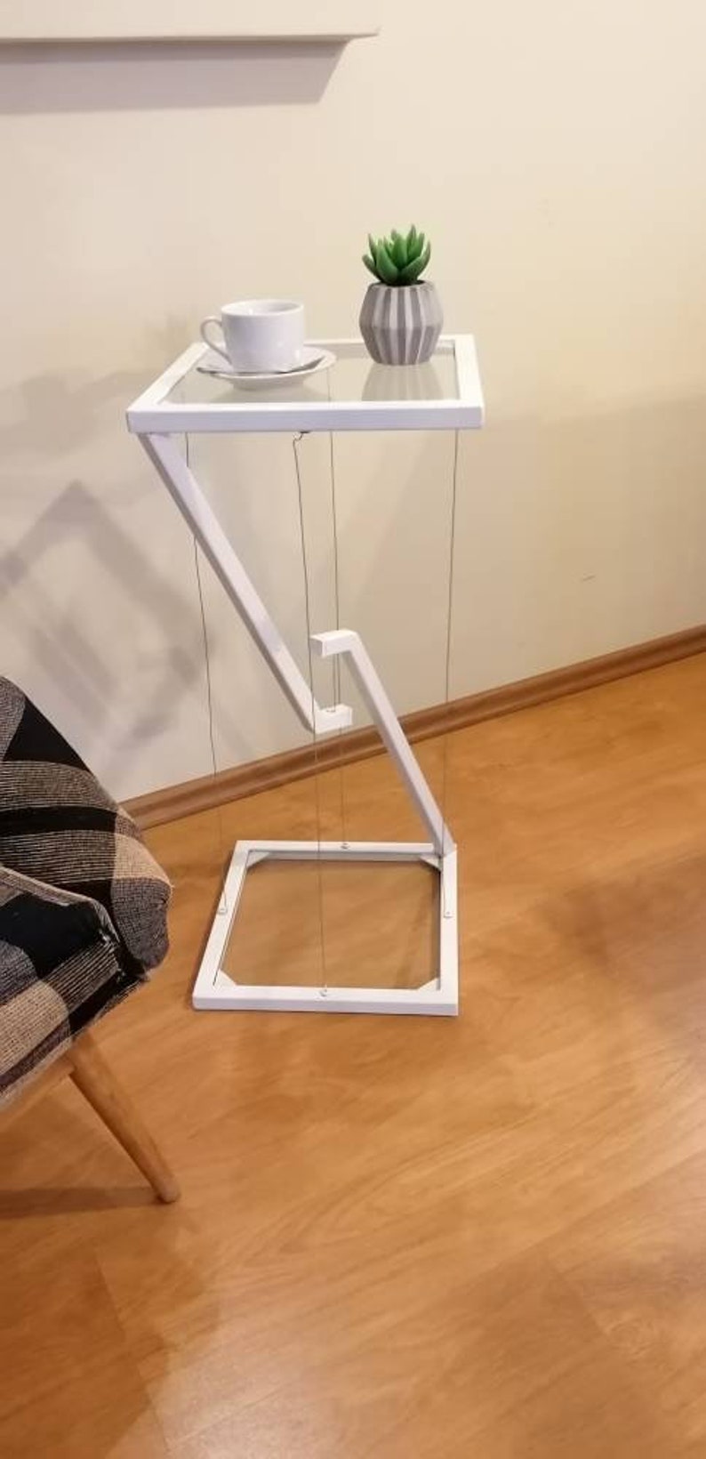 Coffee Table Floating Table Steel Table Tensegrity Table Etsy