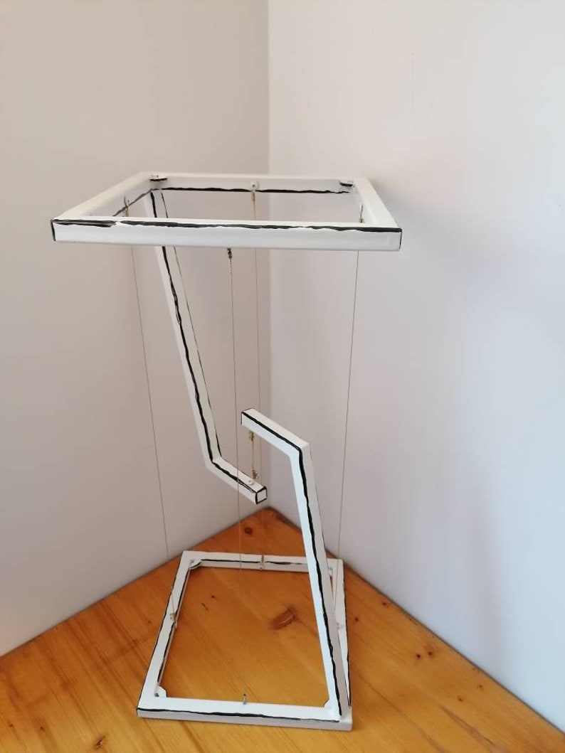 Coffee Table 2 D Desing, Floating Table Steel Tensegrity Table, Café ...