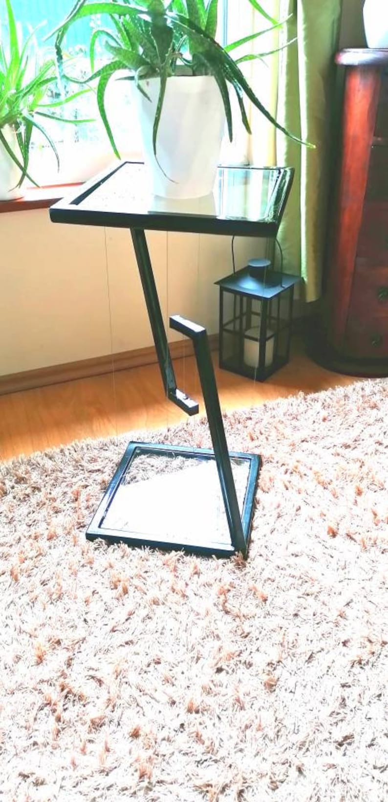 Coffee Table Black, Floating Table Steel Table Tensegrity Table, Café ...