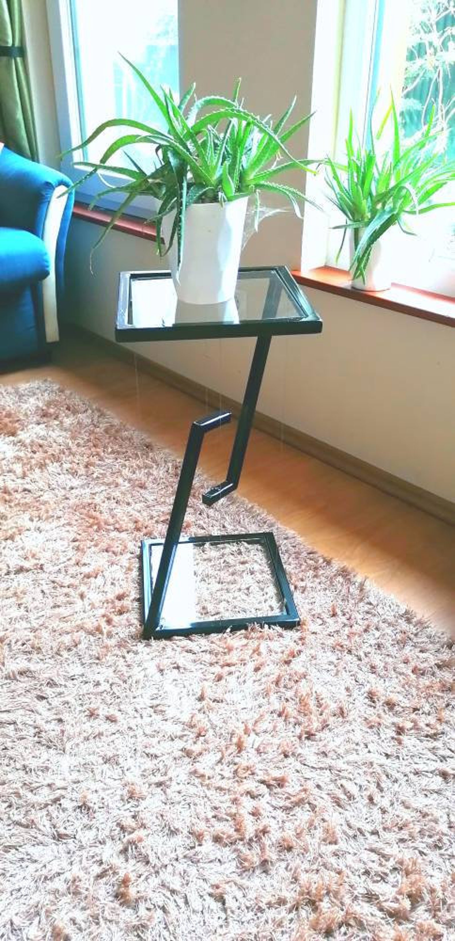 Coffee Table Black, Floating Table Steel Table Tensegrity Table, Café ...