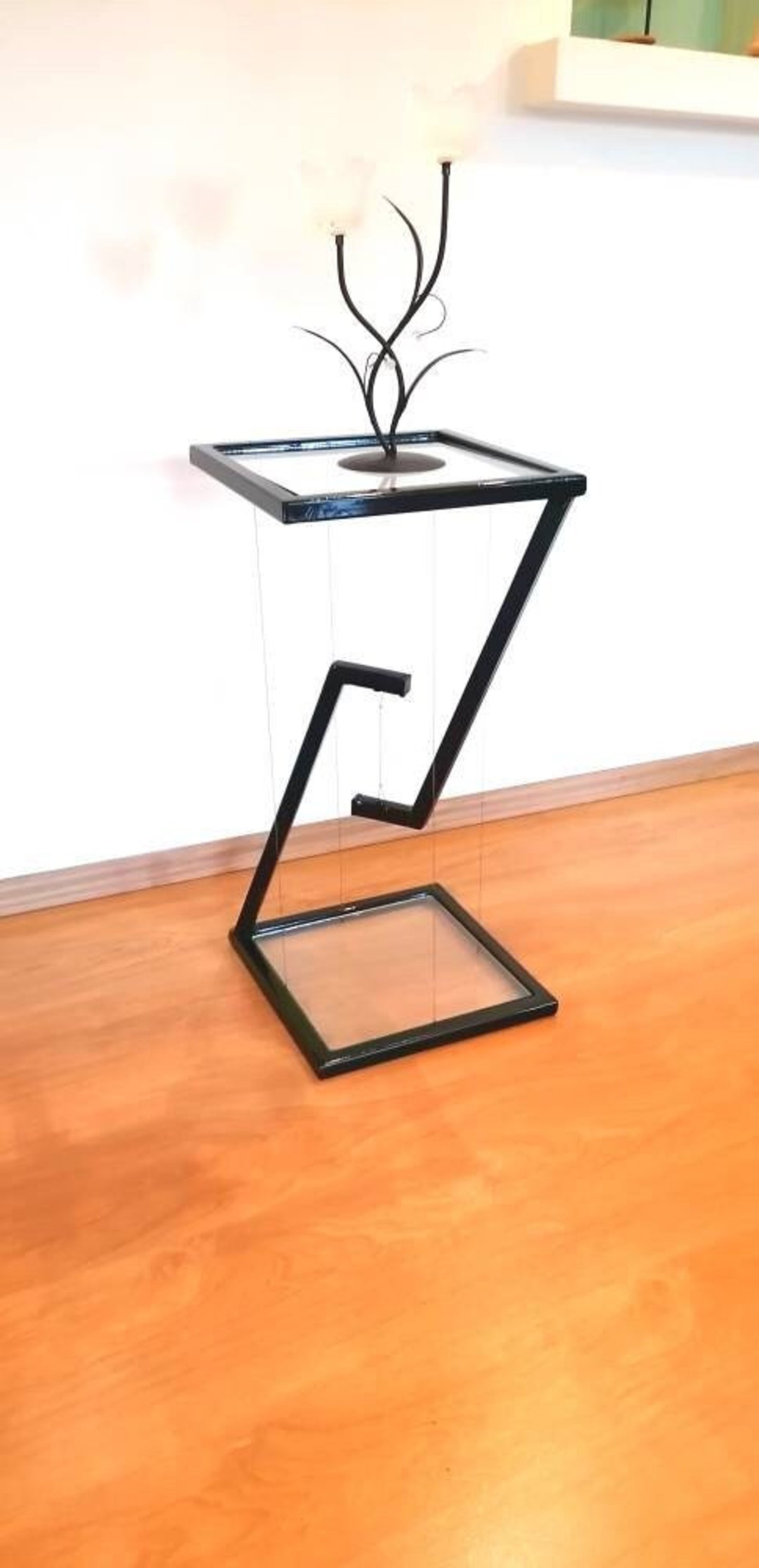 Coffee Table Black, Floating Table Steel Table Tensegrity Table, Café ...