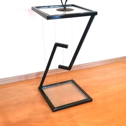 Coffee Table Black Floating Table Steel Table Tensegrity - Etsy