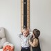 Wooden Chalkboard Height Chart Ruler Natural Finish - Personalised ...