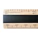 Wooden Chalkboard Height Chart Ruler Natural Finish - Personalised ...