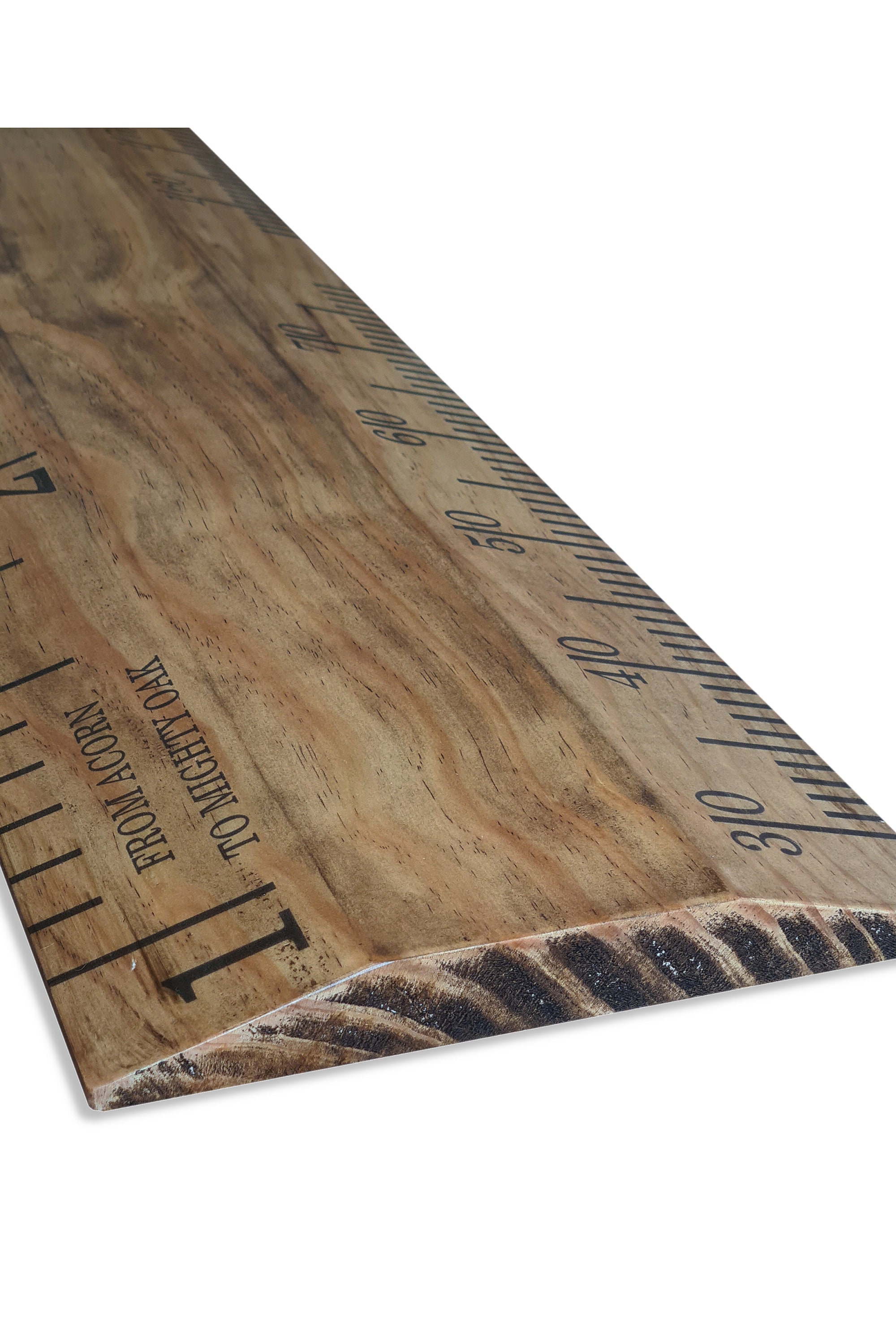 Wooden Height Chart Ruler Oak Finish Personalised Free UK | Etsy