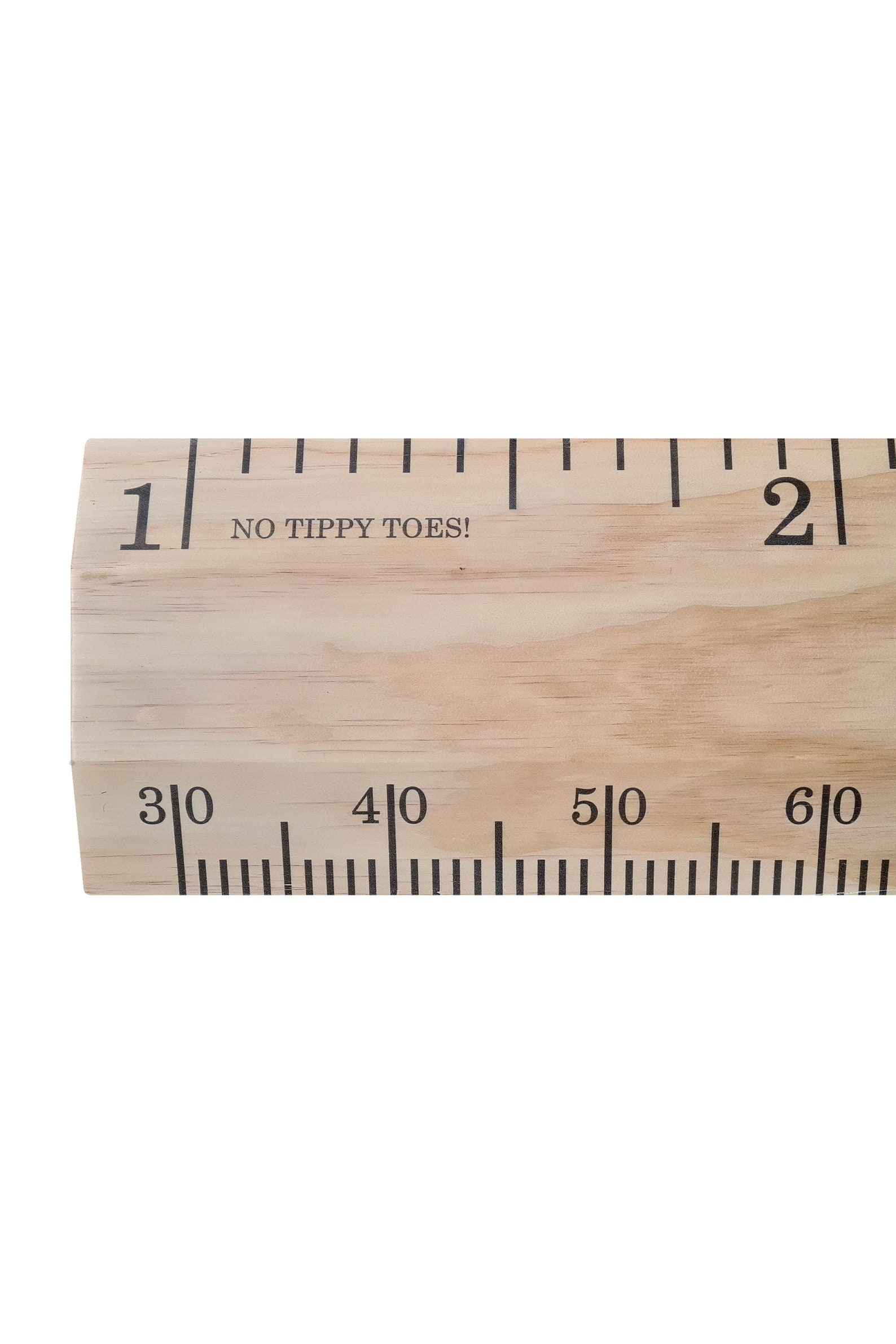 Wooden Height Chart Ruler Natural Finish Personalised Free UK Delivery ...