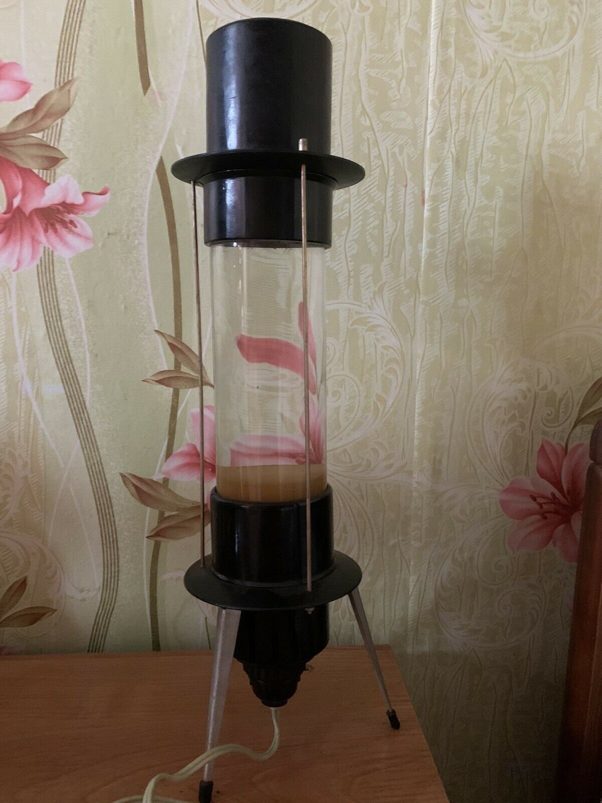 Wax Lava Lamp RAINBOW 1975 Year . Vintage Lava Lamp Ussr.lava Cosmos ...