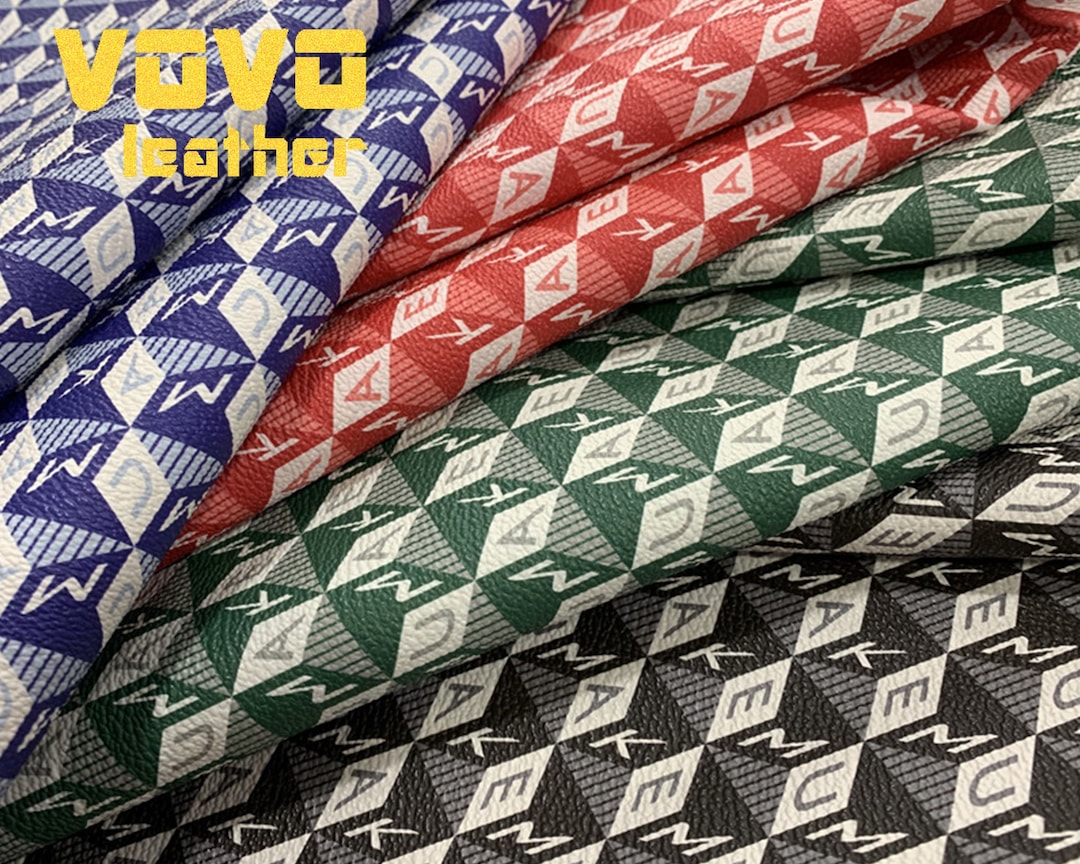 Design Faux Leather , Vegan Vinyl Synthetic Leather Fabric - Etsy