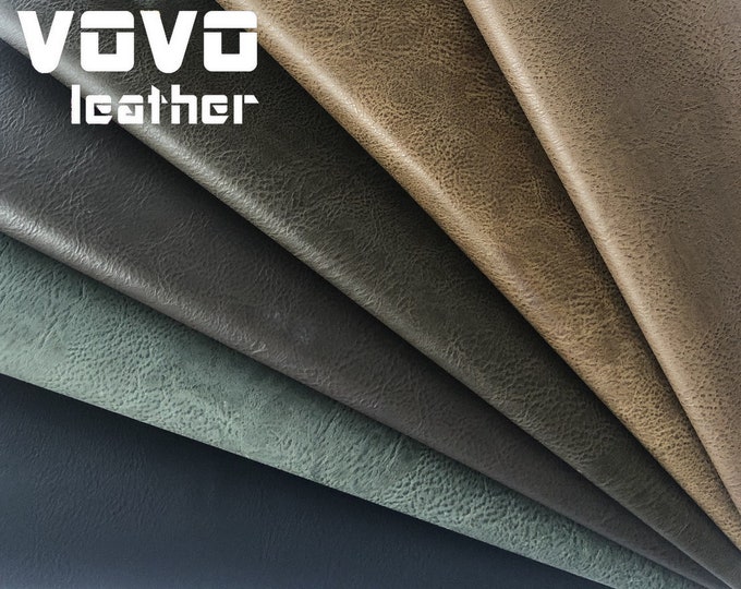 Plain Color Faux Leather Sheet Bundles 8pcs/set,vegan Leather Fabric ...