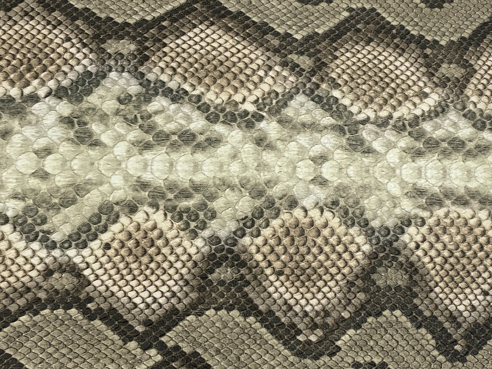 Snake Texture Printing Pattern Faux Leather Sheets Vegan - Etsy