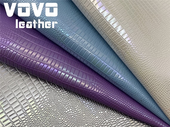 Lizard Animal Texture Print Faux Leather Scraps Sheets Vegan - Etsy