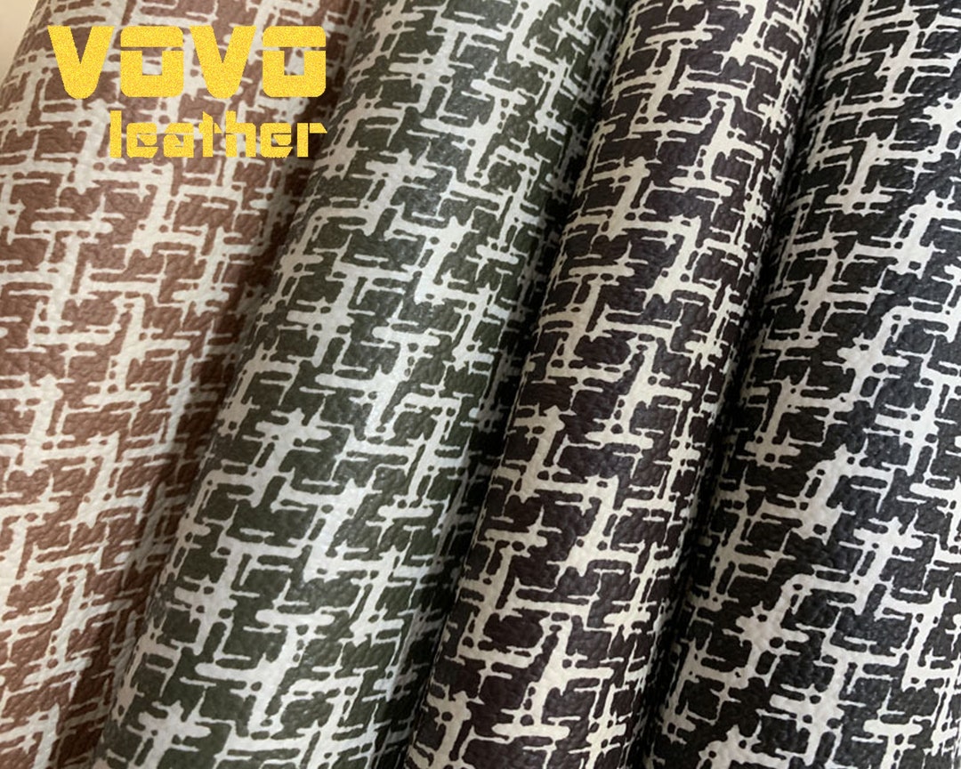 Designer Faux Leather Sheet, Vinyl Synthetic Leather Fabric ,durable ...