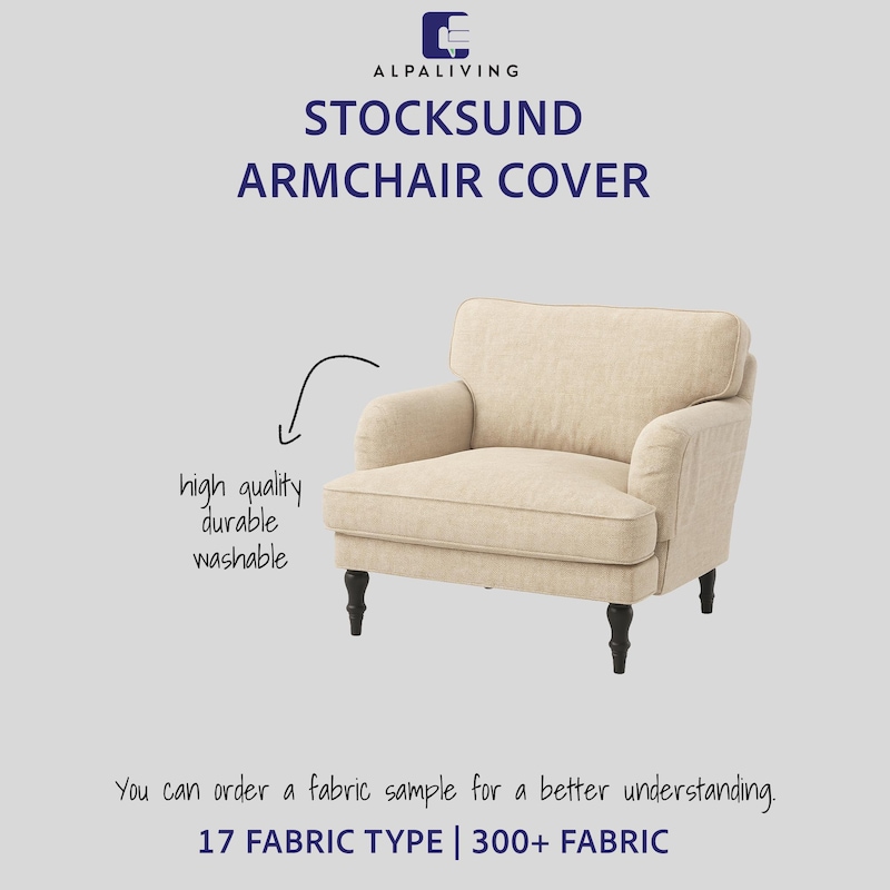 Stocksund Chair Cover - Etsy