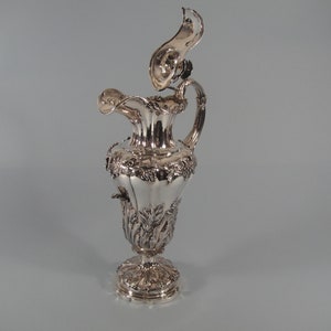 A Victorian Silver Pitcher. - Etsy