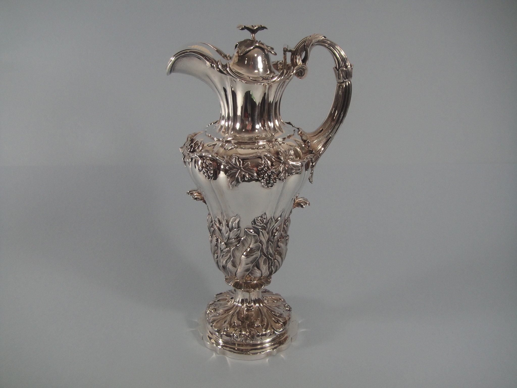 A Victorian Silver Pitcher. - Etsy