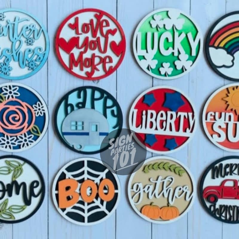 Round Svg Files - Etsy