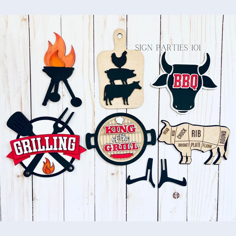 BBQ Tiered Tray Laser Cut File for Laser Summer Grilling Tiered Tray ...