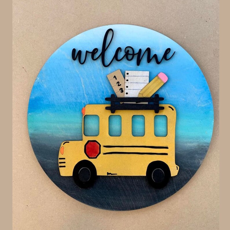 Teacher Sign Svg Welcome Classroom Sign Teacher T Digital File School Craft Personalized