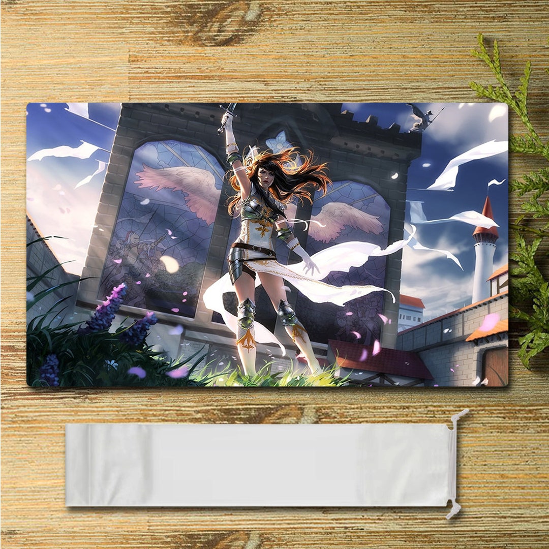 Angelic Destiny Board Game MTG Playmat Size 60X35CM Mousepad Play Mat ...