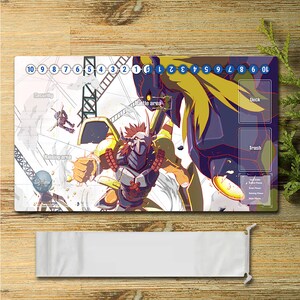 Playmat 22060408 Board Game Digimon Playmat Size 60X35CM Mousepad Play ...