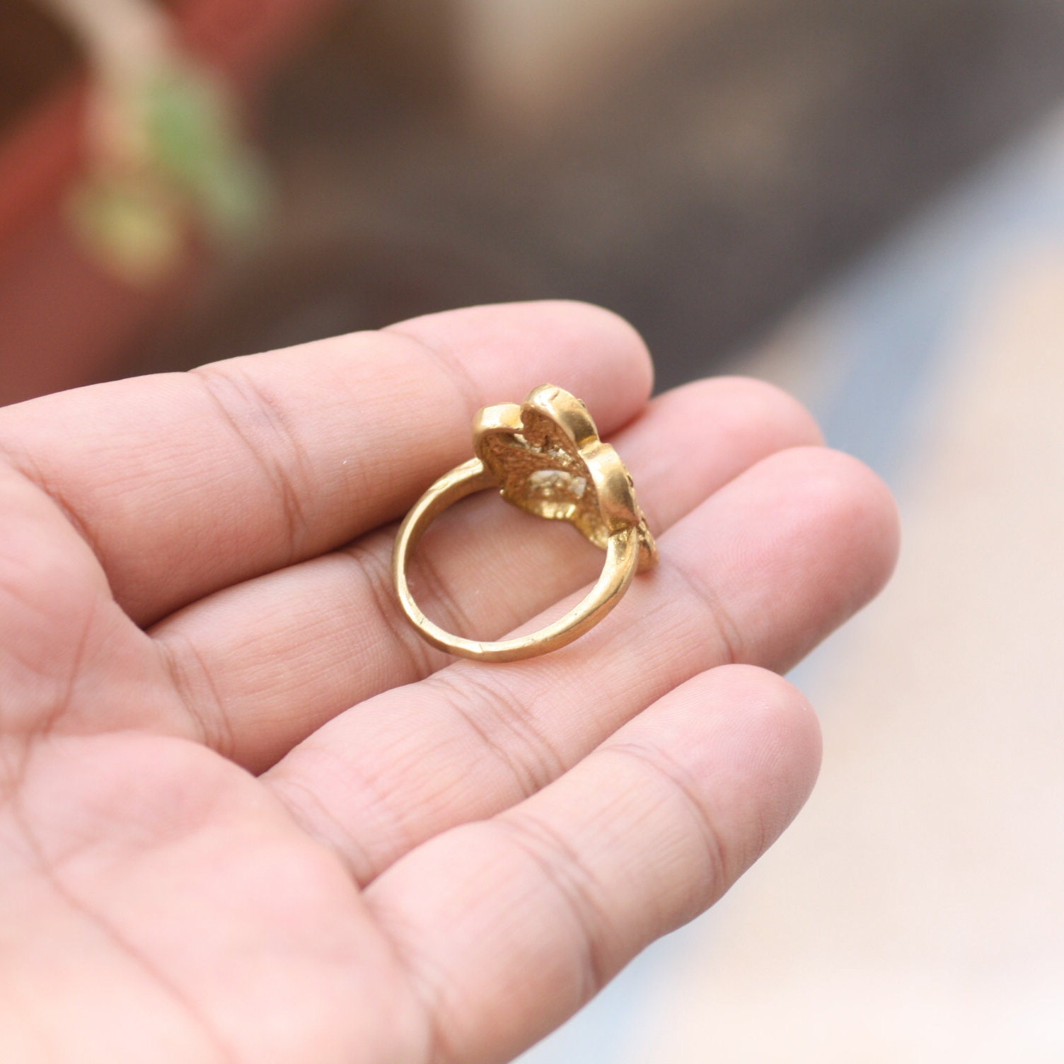 For Women , Copper Ring , Copper Gold Fashion ,antique Vintage Style ...