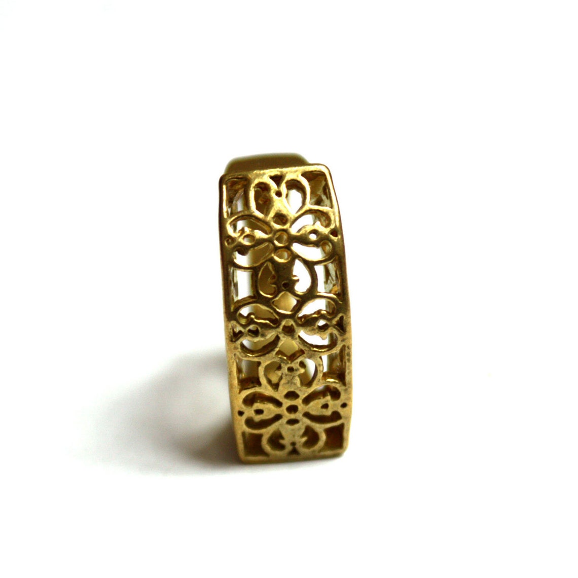 Kupfer Ring für Frauen Kupfer Gold Mode Antik Vintage Stil - Etsy.de