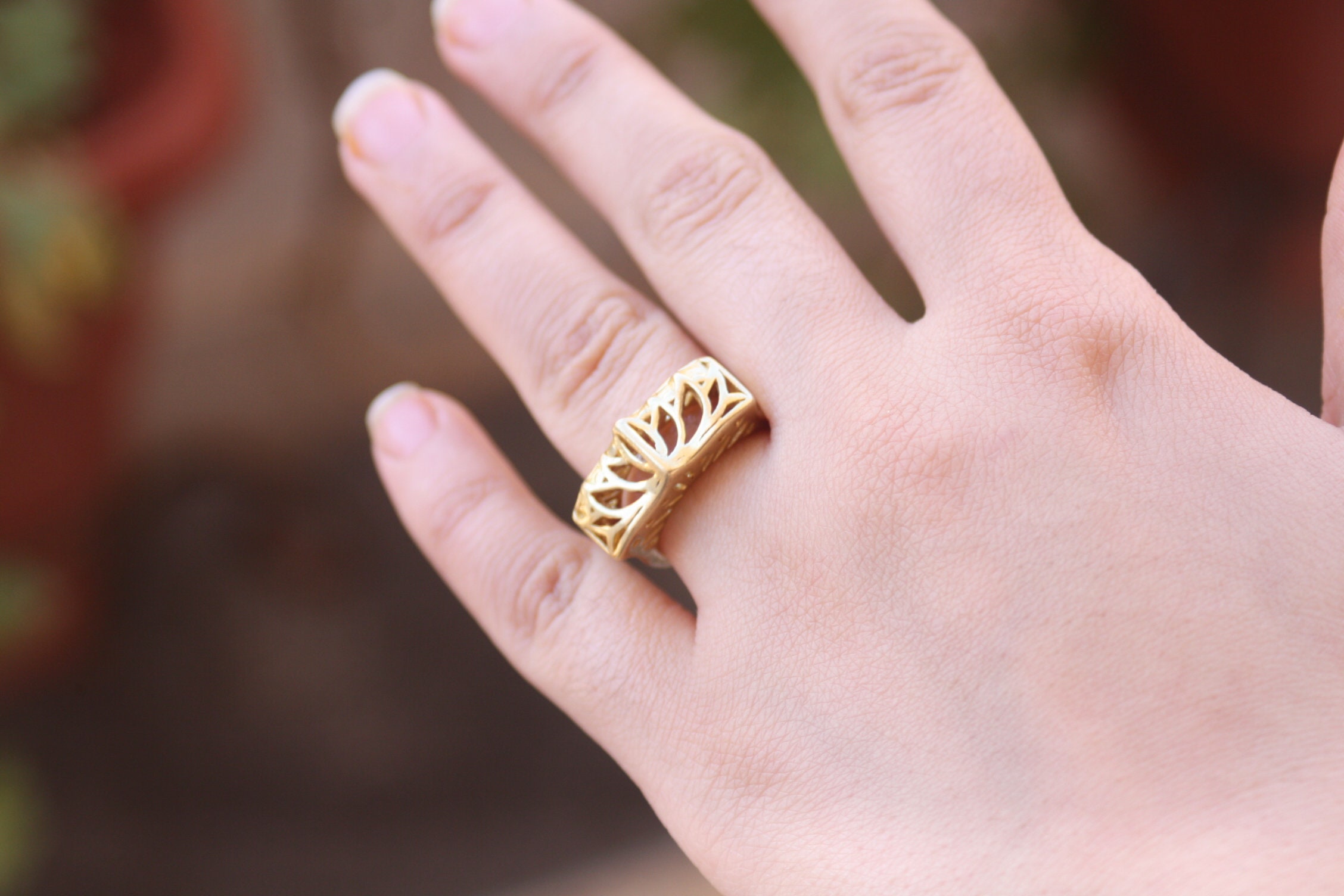 Copper Ring for Women , Copper Gold Fashion ,antique Vintage Style ...