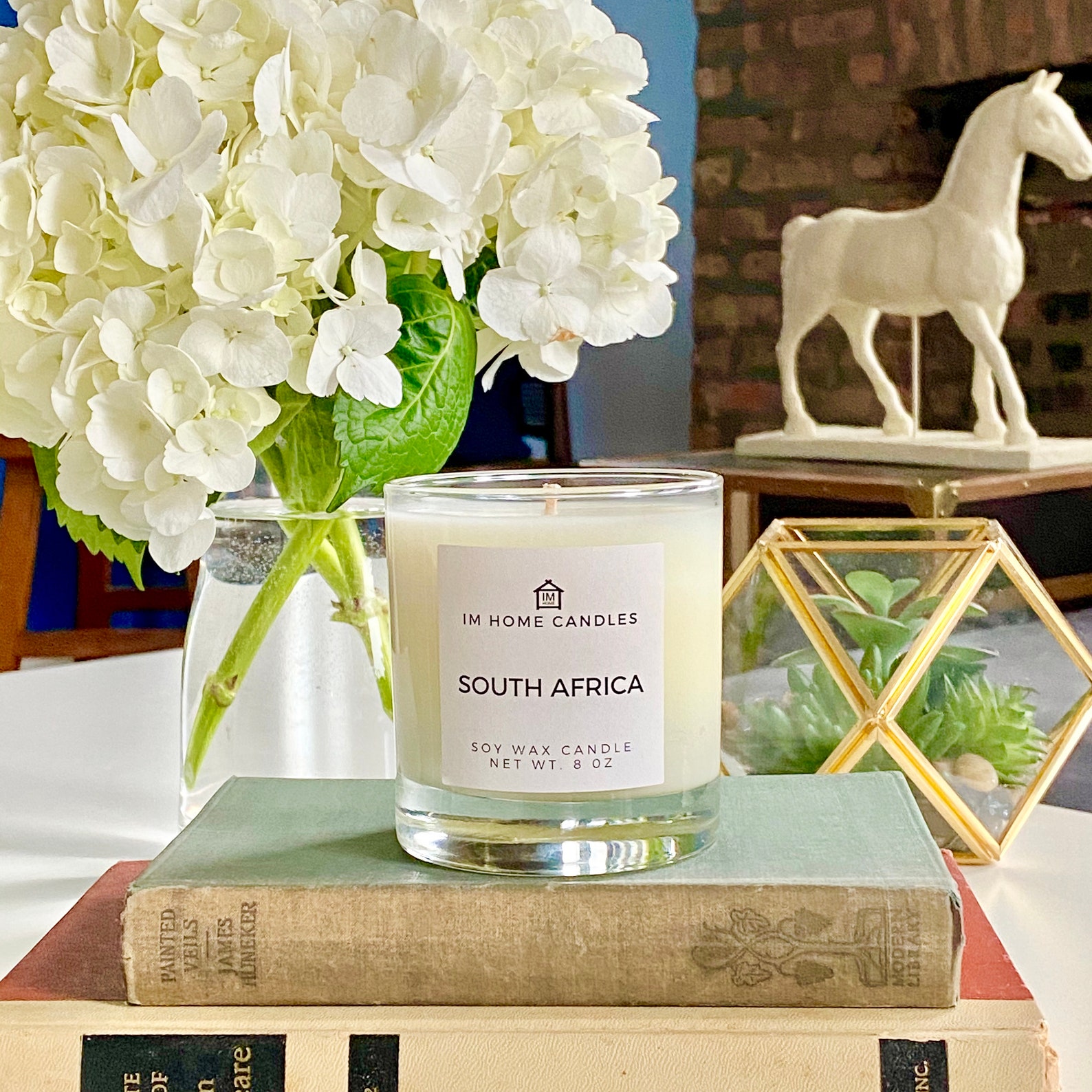 SOUTH AFRICA Scented Candle Honeysuckle Tuberose Jasmine | Etsy