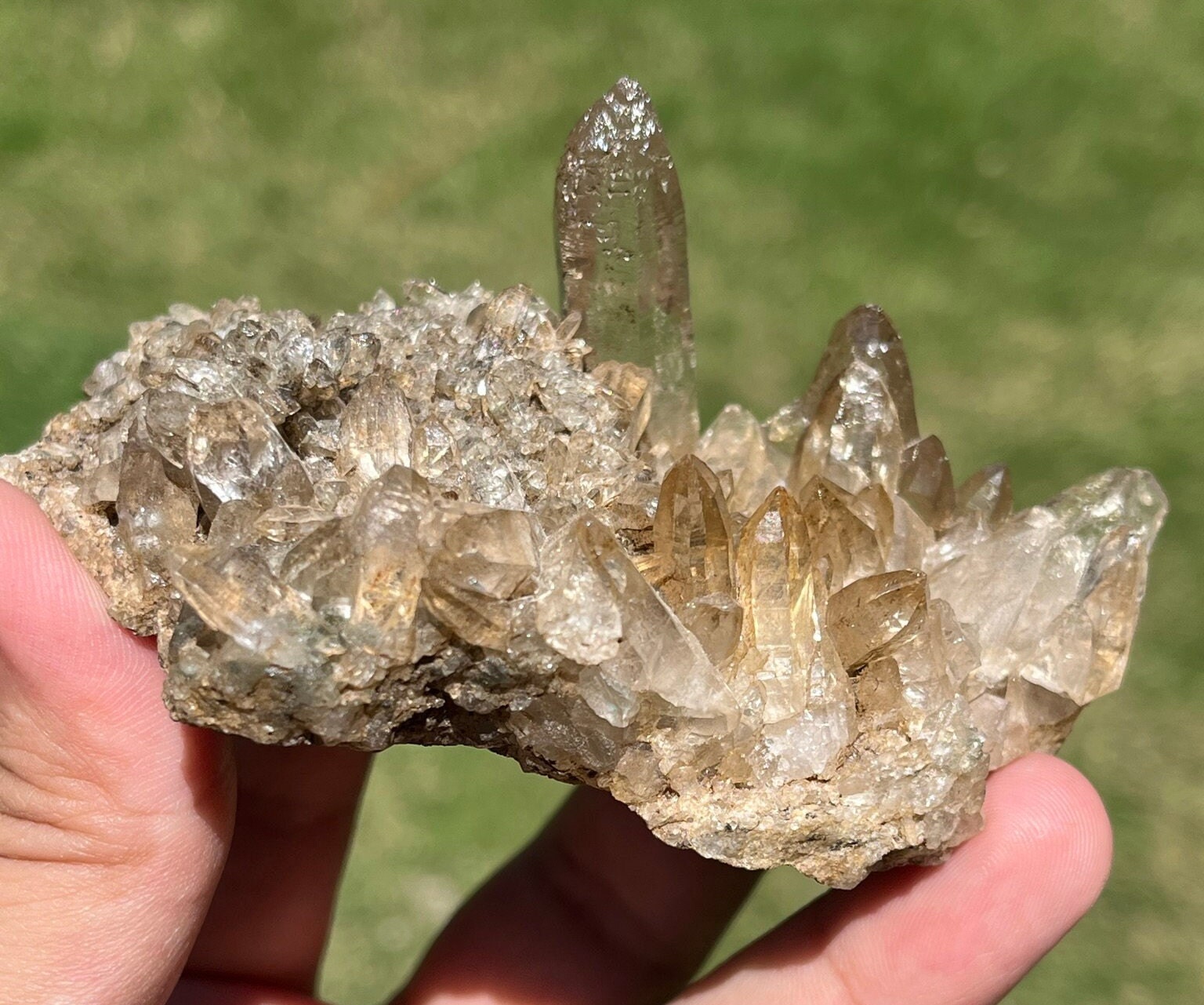 Natural Etched Hashupi Quartz Crystal Specimen From Pakistan 181 Gm - Etsy