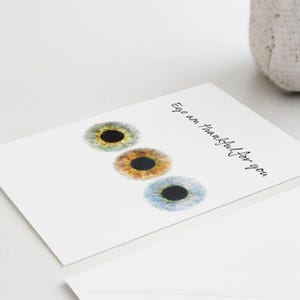 Eye Doctor Thank You Card - Printable Optometrist Appreciation ...