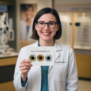 Eye Doctor Thank You Card - Printable Optometrist Appreciation ...