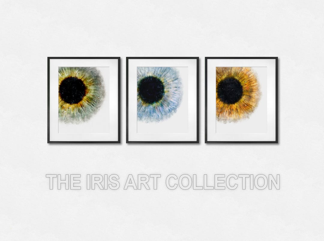 Iris Art Prints Collection Optometry Wall Decor for Eye Doctor. Get All ...
