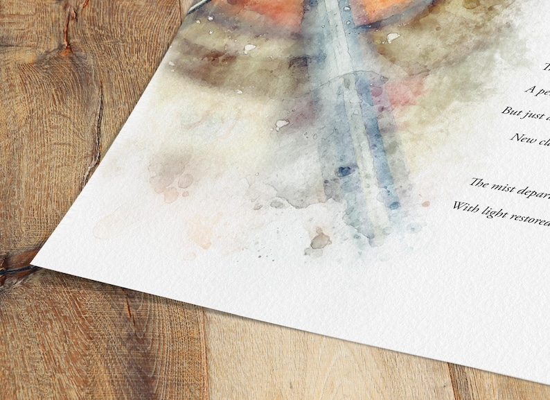 Cataract Surgeon Poem Print • Watercolor Style Eye Art & Poetry ...